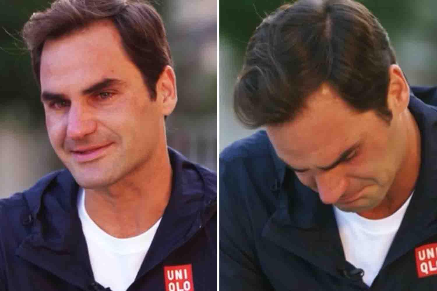 ‎EMOTIONAL Roger Federer sobbed uncontrollably as he recalled missing his influential daughter ...