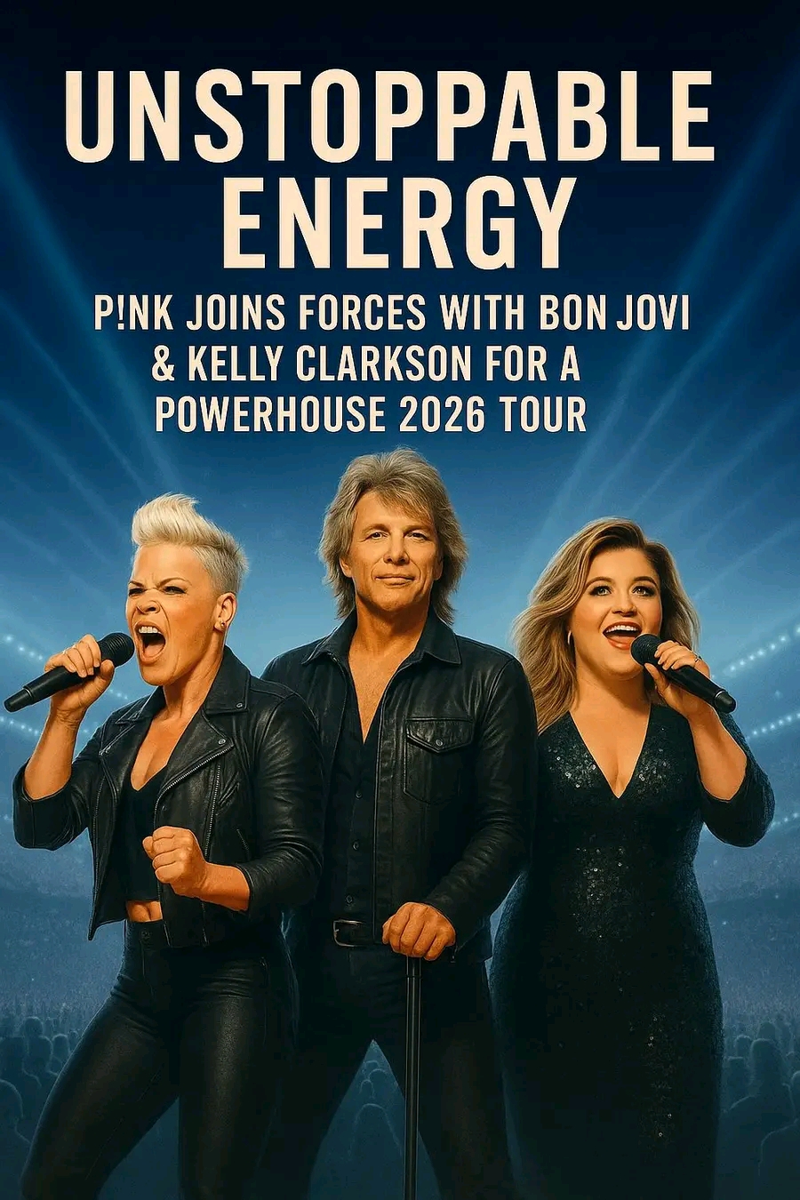 Unstoppable Energy: P!nk Joins Forces with Bon Jovi & Kelly Clarkson ...